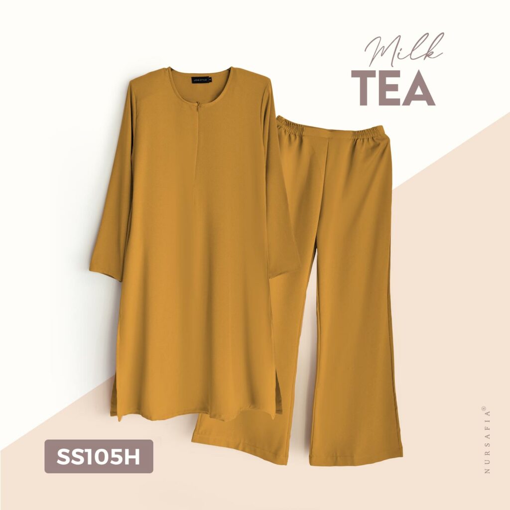 SUIT WAFA – MILK TEA – Nursafia