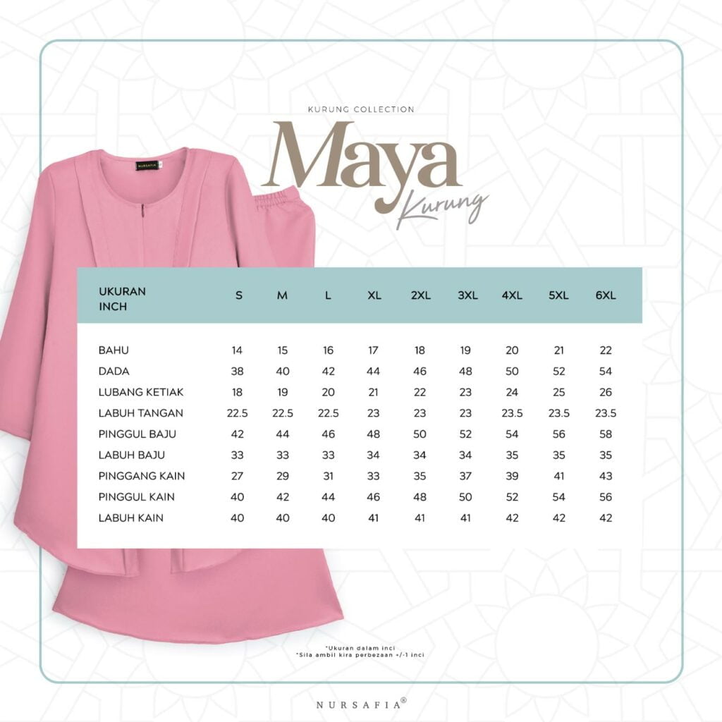 KURUNG MAYA PLUS SIZE – RED CHILI – Nursafia KURUNG MAYA PLUS SIZE – RED CHILI – Nursafia