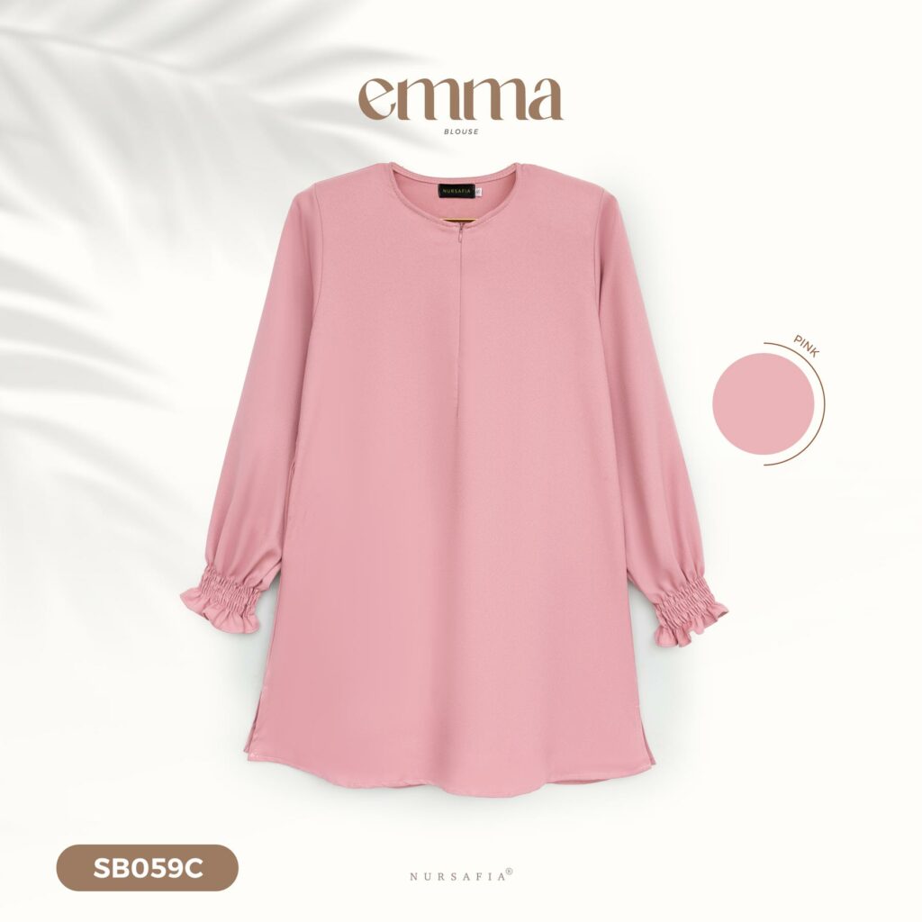 BLOUSE EMMA – PINK – Nursafia